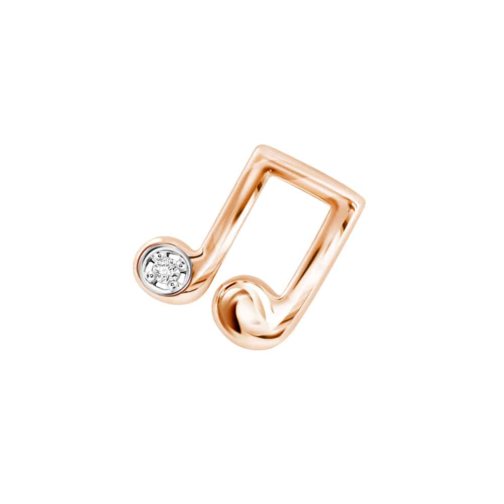 PRIMA Diamond Earrings Melody Collection 991E1644-SG | Prima Gold