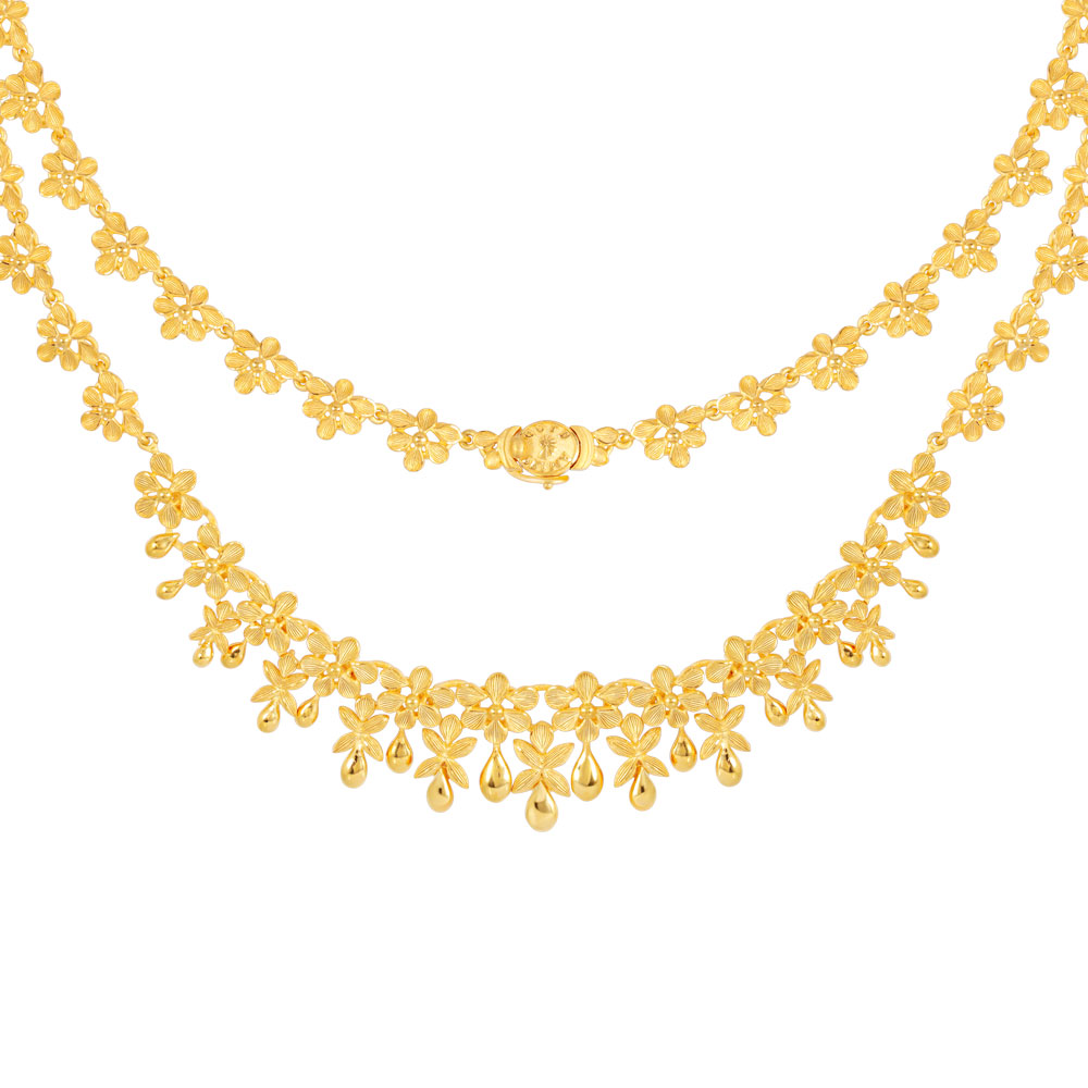 PRIMA Golds Necklace Flora Collection 111N3106-18 | Prima Gold