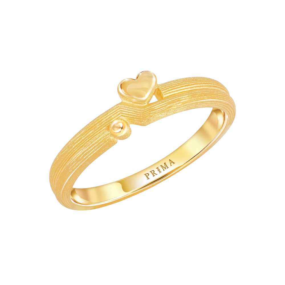 PRIMA Gold Ring Mini Heart Collection 111R2394-01 | Prima Gold
